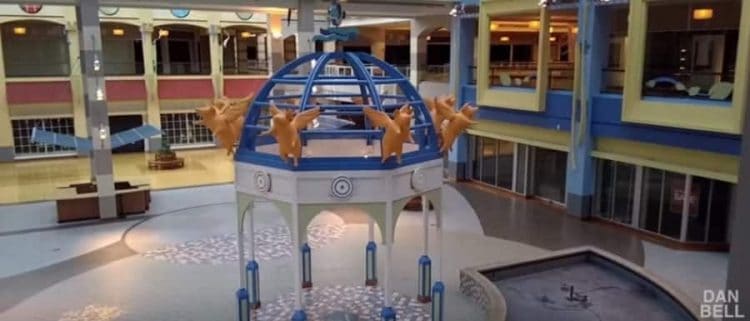 WATCH: Weird Aussie built 'dead mall' in the US, empty but open