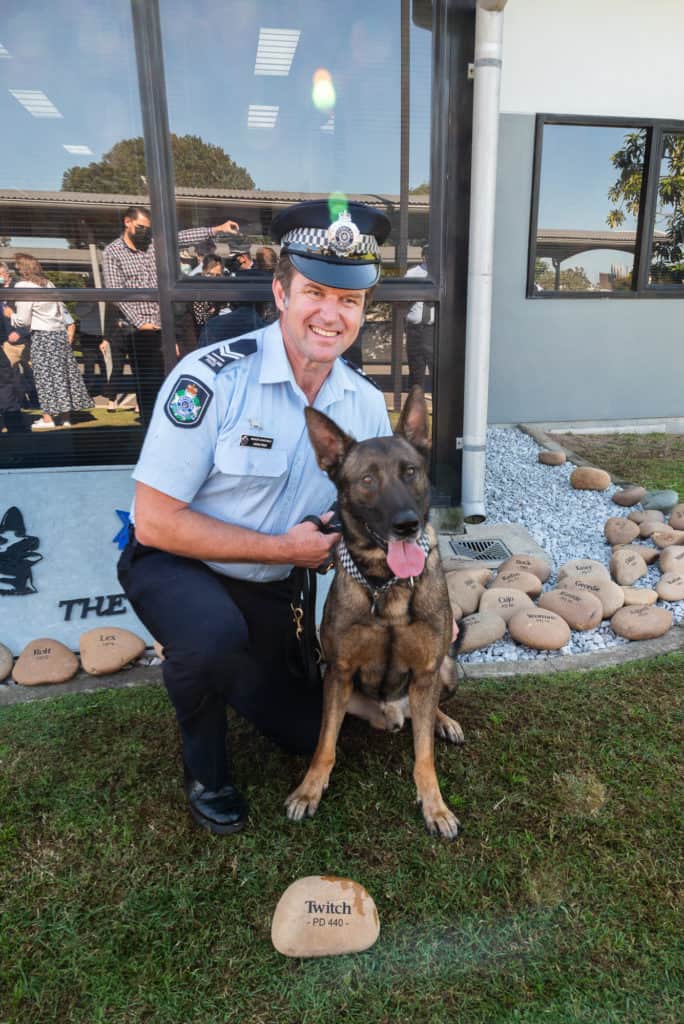 Queensland honours Senior Constable Mutt and his four-legged mates