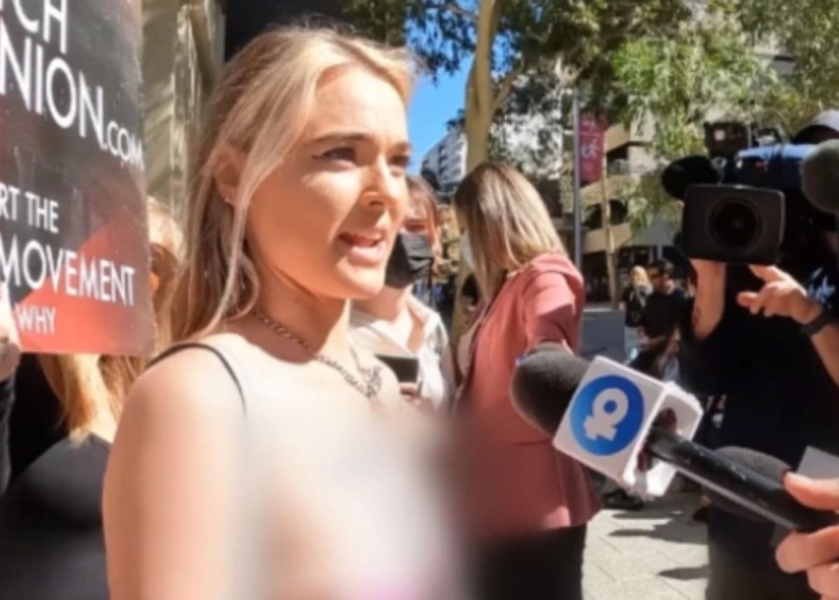 Tash Peterson has been found guilty of disorderly conduct