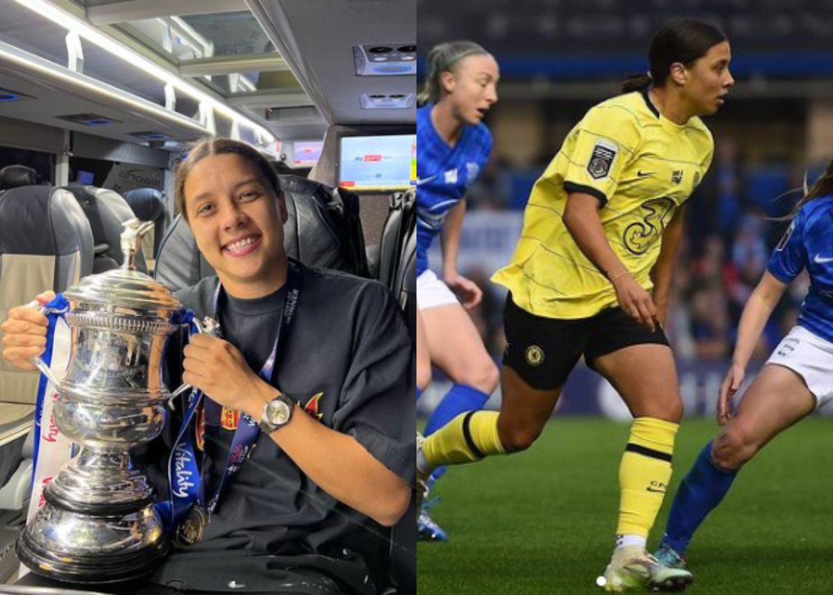Sam Kerr makes history as the first woman on global FIFA 23 cover